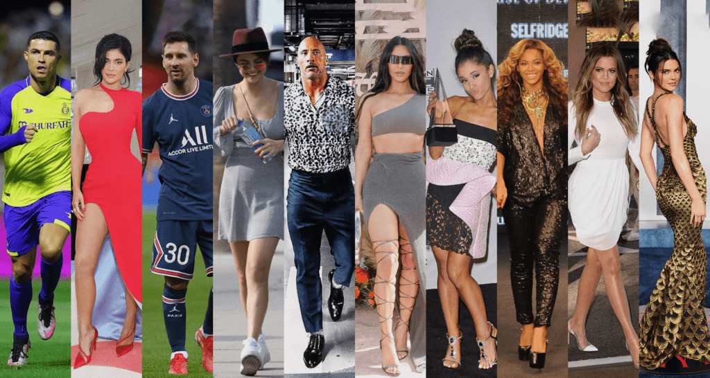 Top 10 Greatest Celebrities of all time - 2R Vision News